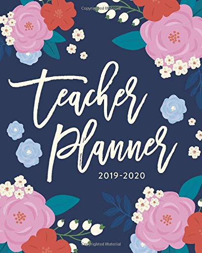 Teacher Planner 2019-2020 (2019 2020 12-Month Teacher Academic Lesson ...