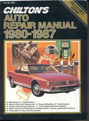 Chilton's Auto Repair Manual, 1980-87 - Perennial Edition (Chilton Service Manuals): Chilton ...