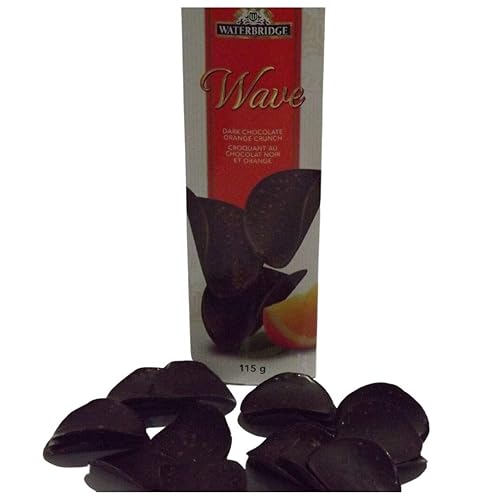 Waterbridge Wave Dark Chocolate Orange Crunch | Dark Chocolate | Orange ...