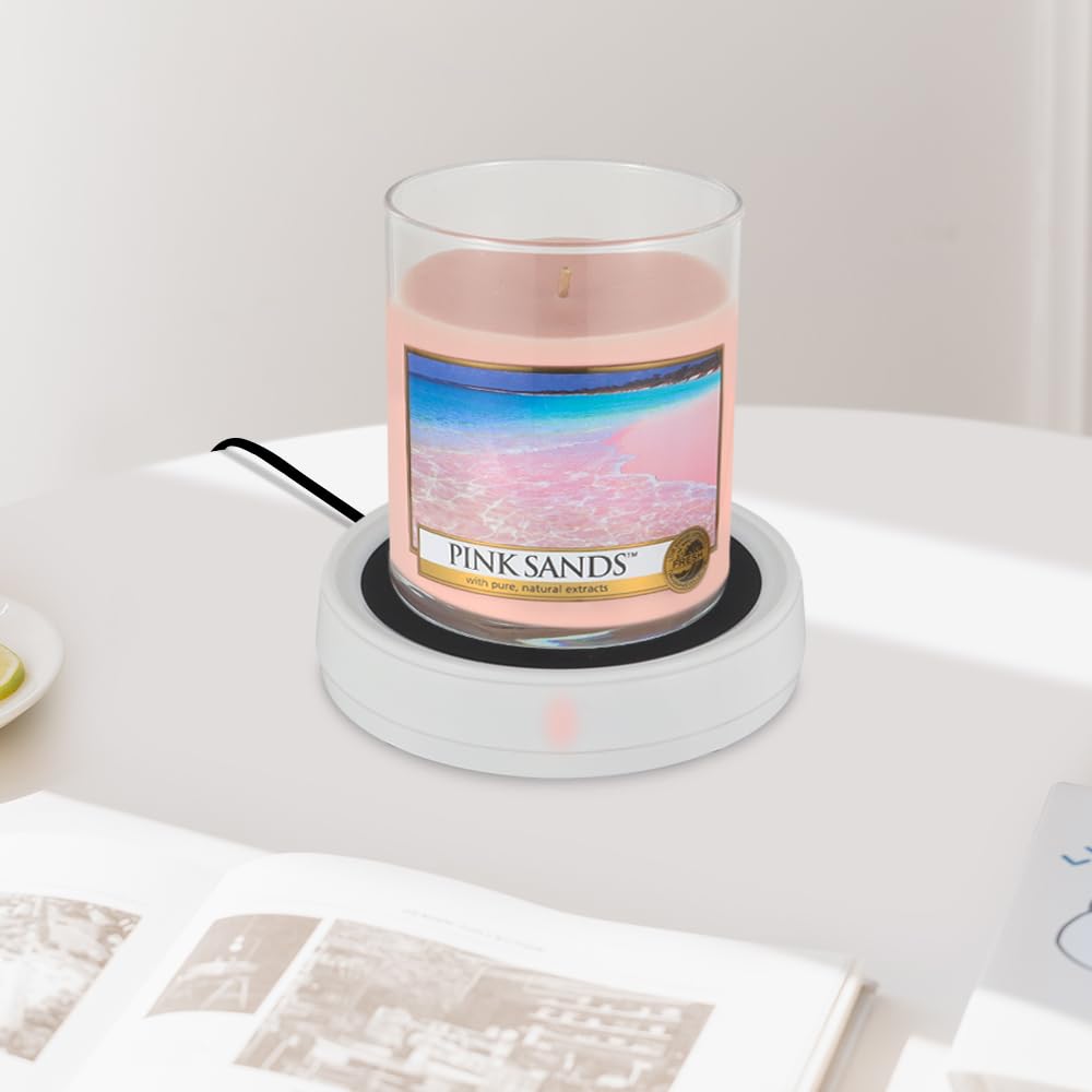 Wax Melt Warmer Burner Scented Candle Warmer Plate,3-1 Electric Coffee ...
