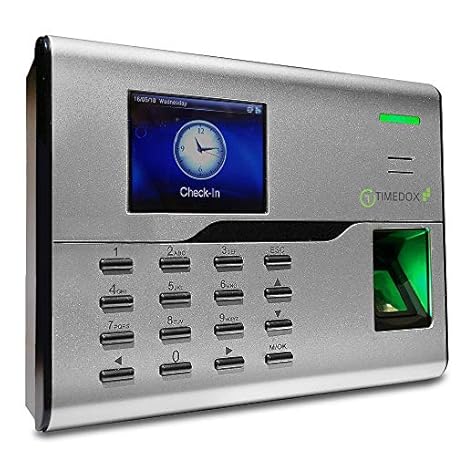 Mua Timedox Silver Pro Time Clock | WiFi/LAN | Fingerprint Scan ...