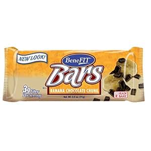 J and J Snack Banana Chocolate Chunk Readi Bake Benefit Breakfast Bar -- 48 per case.: Amazon ...