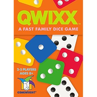 Qwixx [Expansion Bundle] - A Fast Family Dice Game + Includes 200 Quixx ...