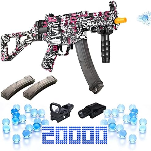 Gel_Blaster Automatic, Splatter Ball Gun, Electric Splat Gun with 20000 ...