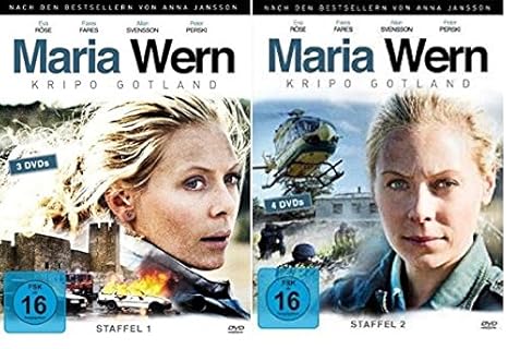 Maria Wern: Kripo Gotland Staffel 1+2 [DVD Set]: Amazon.de: Eva Röse ...