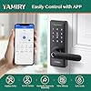 Yamiry Keyless Entry Door Lock, Biometric Door Lock with Fingerprint ...