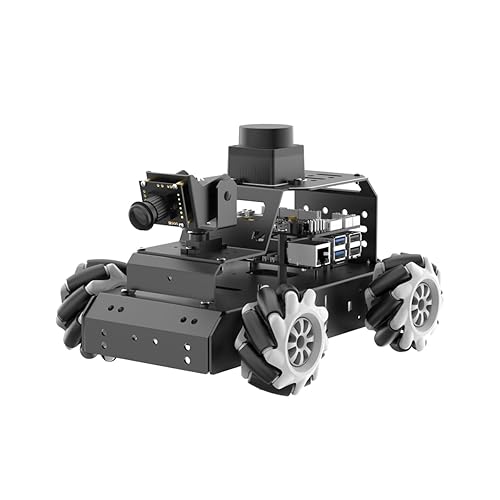 Robot Car for Raspberry Pi 5 ROS2 Programmable AI Vision Smart Robot ...