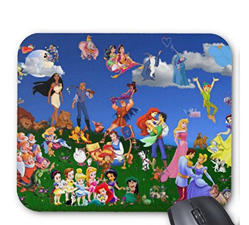 Disney Cartoons Laptop Desktop Computer Mouse Mat Pad: Amazon.co.uk ...