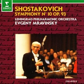 Dmitri Shostakovich, Evgeny Mravinsky, Leningrad Philharmonic Orchestra - Symphony 10 - Amazon ...