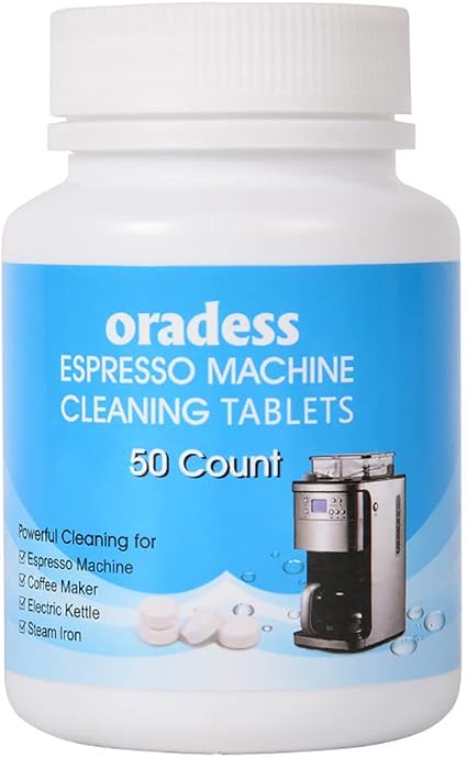 Coffee Machine Descaling Tablets,50 Tablets for Fully Automatic Coffee ...