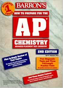 Amazon.com: Barron's AP Chemistry: Advanced Placement Examination ...