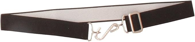 Adult Men BRITWEAR® Plain Adjustable Elastic S Hook Snake Belt (MADE IN ...