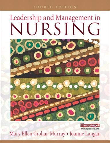 Leadership and Management in Nursing: 9780135138670: Medicine & Health ...
