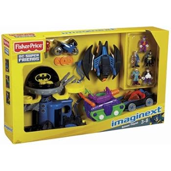Amazon.com: Fisher Price DC Super Friends Imaginext Batman Playset ...