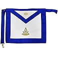 Amazon.com: Imason Past Master Masonic Apron White Synthetic Leather ...