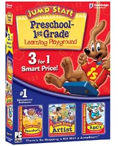 Amazon.com: JumpStart Preschool-1st Grade Learning Playground (Numbers ...