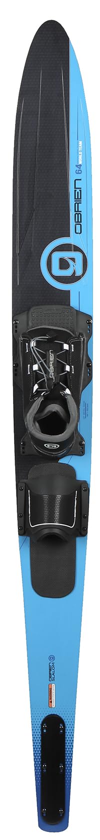 O'Brien World Team Slalom Waterski with Front Binding & Rear Toe Piece ...