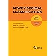 Amazon.com: Dewey Decimal Classification, 2024 (Introduction, Manual, Tables, Schedules 000-199 ...