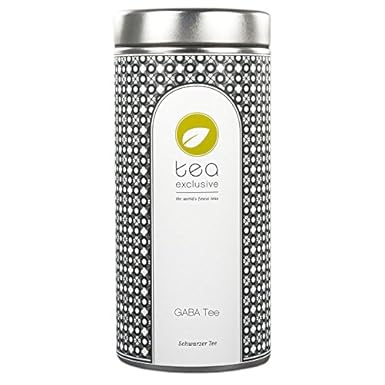 GABA Tee BIO, Schwarzer Gabaron, Gabalon Tee, 50g Dose: Amazon.de ...