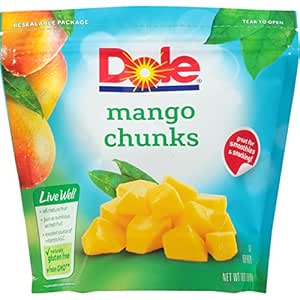 DOLE Frozen Mango Chunks, 16 Ounce Bag: Amazon.com: Grocery & Gourmet Food