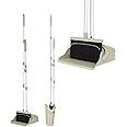 Amazon.com: AXFRVEWA Broom with Dustpan Set - 52'' Long Handle Broom and Dustpan with Comb ...