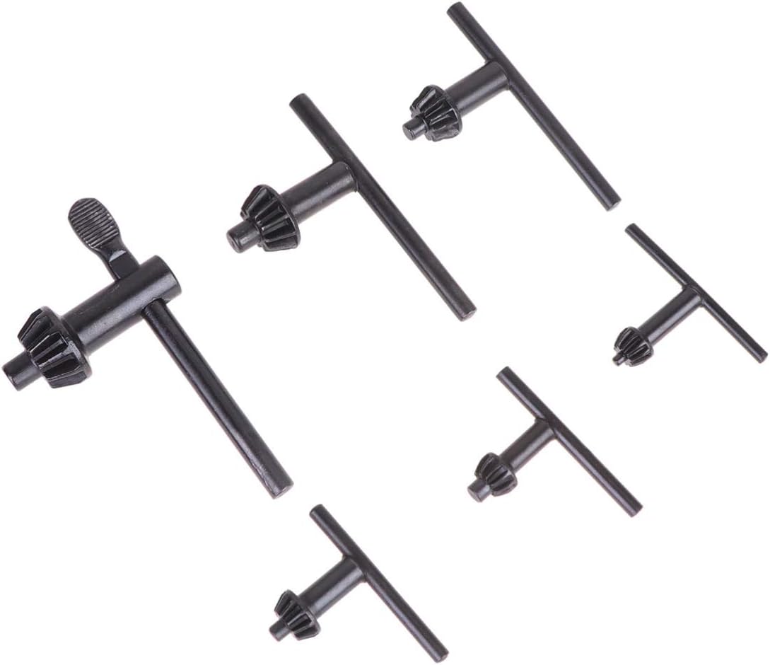 DOITOOL 6PCS Drill Chuck Key for Drill Press Portable Metal Drill Chuck ...