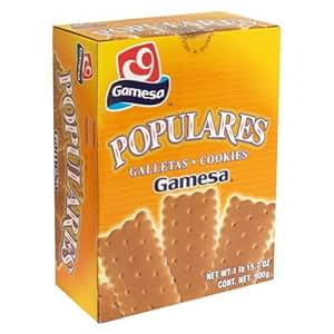 Gamesa Cookies Populares, 31.7-Ounce (Pack of 6): Amazon.com: Grocery ...