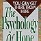 Psychology of Hope: You Can Get Here from There: Snyder, C.R. R ...