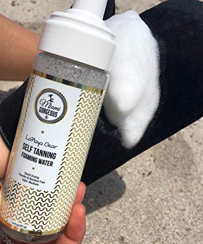Miami Gorgeous LaPlaya Clear Self Tanner Sunless Tanning Water Self ...