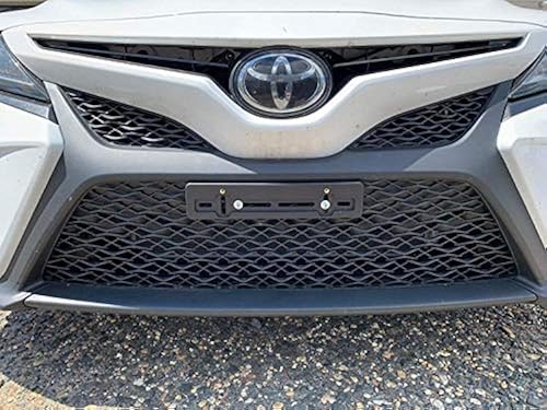 Front Bumper License Plate Bracket for Toyota Camry 2018-2024 + 6 ...