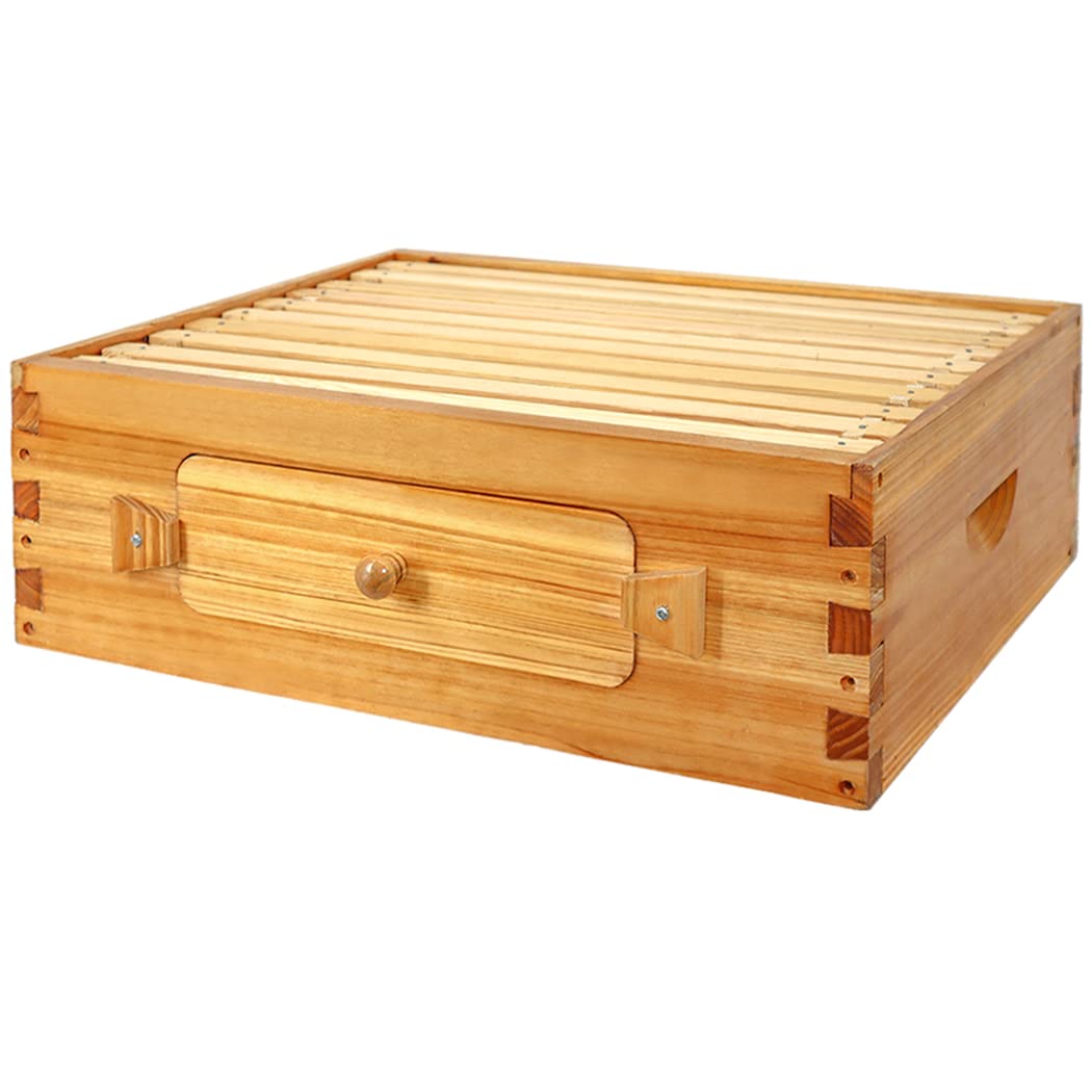 Mua 10 Frame Medium Bee Hive Box, Langstroth Beehive Box Beeswaxed ...