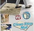 New Clean Step Mat Super Absorbent Doormat Microfiber Washable: Amazon ...