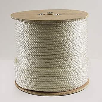 Rope King SBN-516600 Solid Braided Nylon Rope 5/16 inch x 600 feet ...