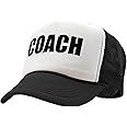 Coach - Football Basketball Sports - Vintage Retro Style Trucker Cap ...