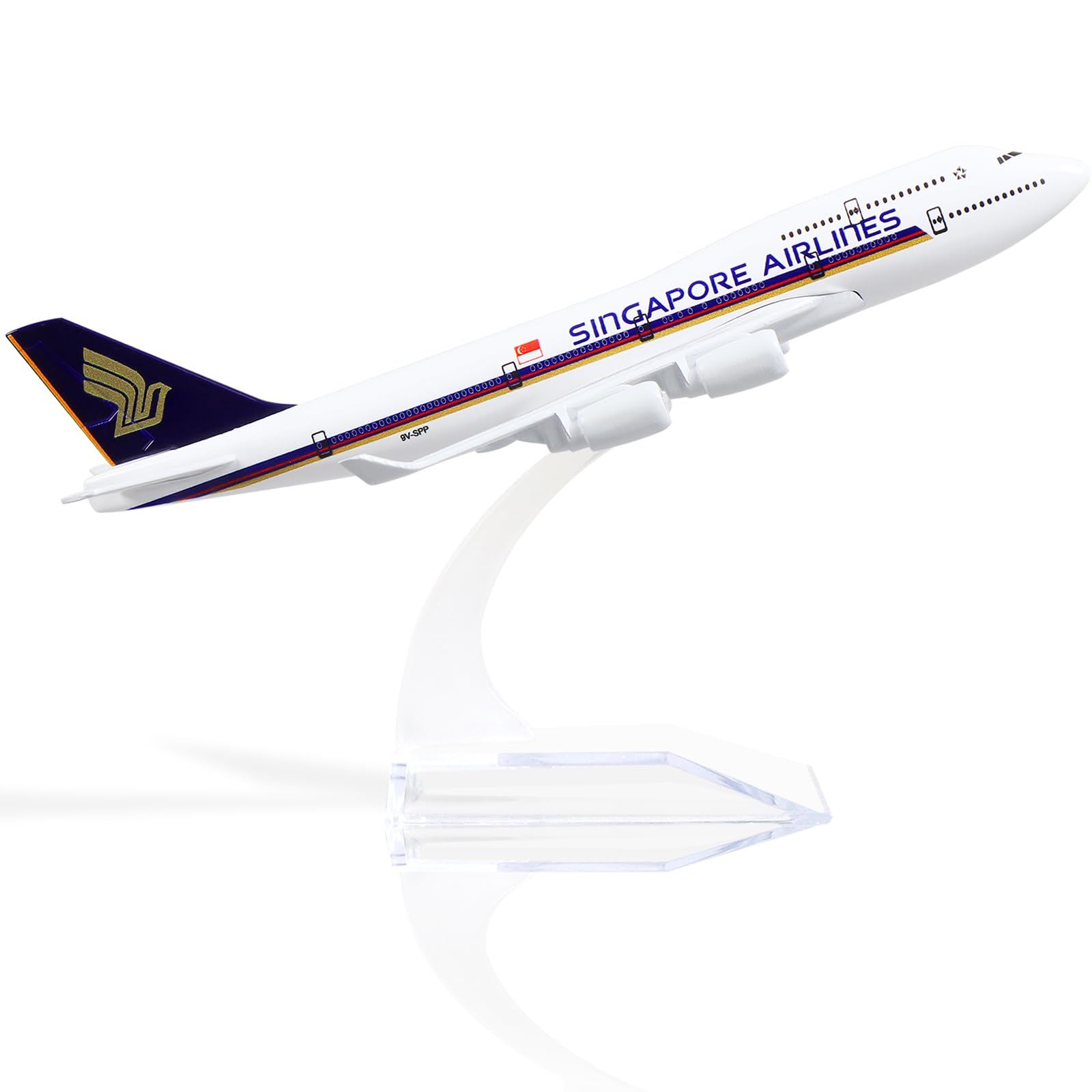Mua Boeing 747 Singapore 1/400 Diecast Metal Airplane Model with Stand ...