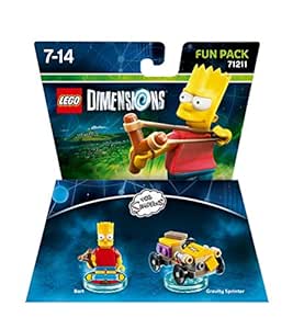 Amazon.com: Lego Dimensions - The Simpsons - Bart Fun Pack: Video Games