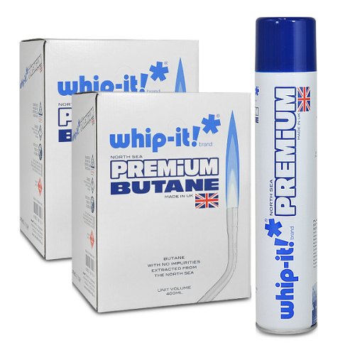 Whip-it! 400ml Premium Refined Butane Fuel Zero Impurities – 24 cans ...