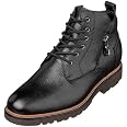 Amazon.com: CALTO Men's Invisible Height Increasing Elevator Shoes ...