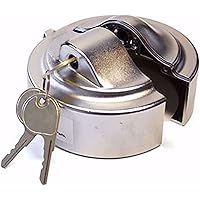 Amazon.com: 2 Sets Semi Truck Locking Fuel Cap Cover Diesel Zinc Fuel ...