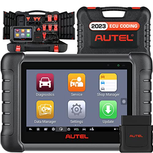 Autel MaxiSys CV Scanner MS906CV, 2023 Heavy Duty Truck/Semi Truck Scan ...
