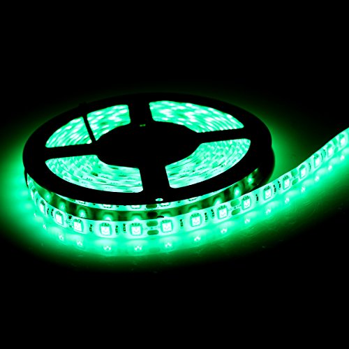 SUPERNIGHT Green LED Light Strip, 16.4ft Bright Green LED Tape Lights ...