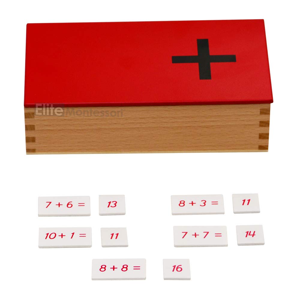 Buy Elite Montessori Addition Equations and Sums Box Preschool Learning ...