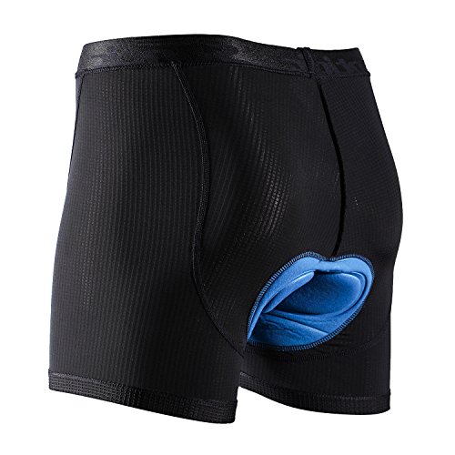 Santic Men's Loose-fit Mountain Bike Shorts Coolmax Lightweight Padded ...