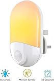 Auraglow Super Bright Plug in PIR Motion Sensor Hallway Living Aid ...