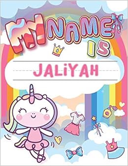Buy My Name is Jaliyah: Personalized Primary Tracing Book / Learning ...