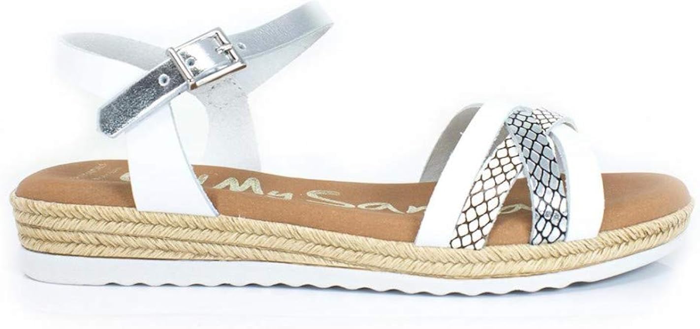 Sandales plates pour femme avec semelle en gel à mémoire de forme – OH ...