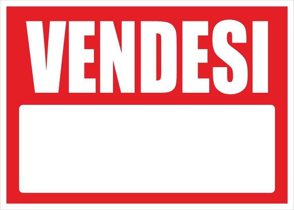 Oedim Cartello Vendesi 50cm x 70cm | Materiale leggero e rigido | Duro ...