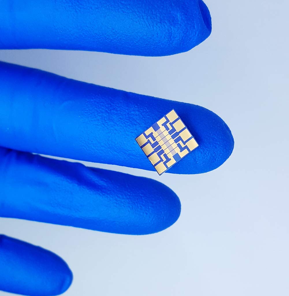 8mm ╳ 10mm 5 Pieces/Pack 1μm Finger Space Monocrystalline Silicon ...