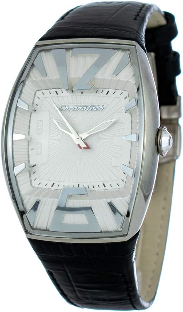 Chronotech Orologio Analogico Quarzo Uomo con Cinturino in Pelle ...