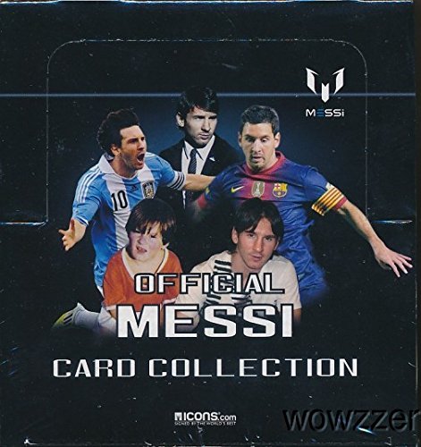 Buy Lionel Messi Official Card Collection Factory Sealed 24 Pack Box ...